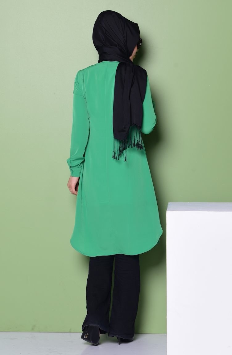 Grass Green Tunics 3A374-14 | Sefamerve