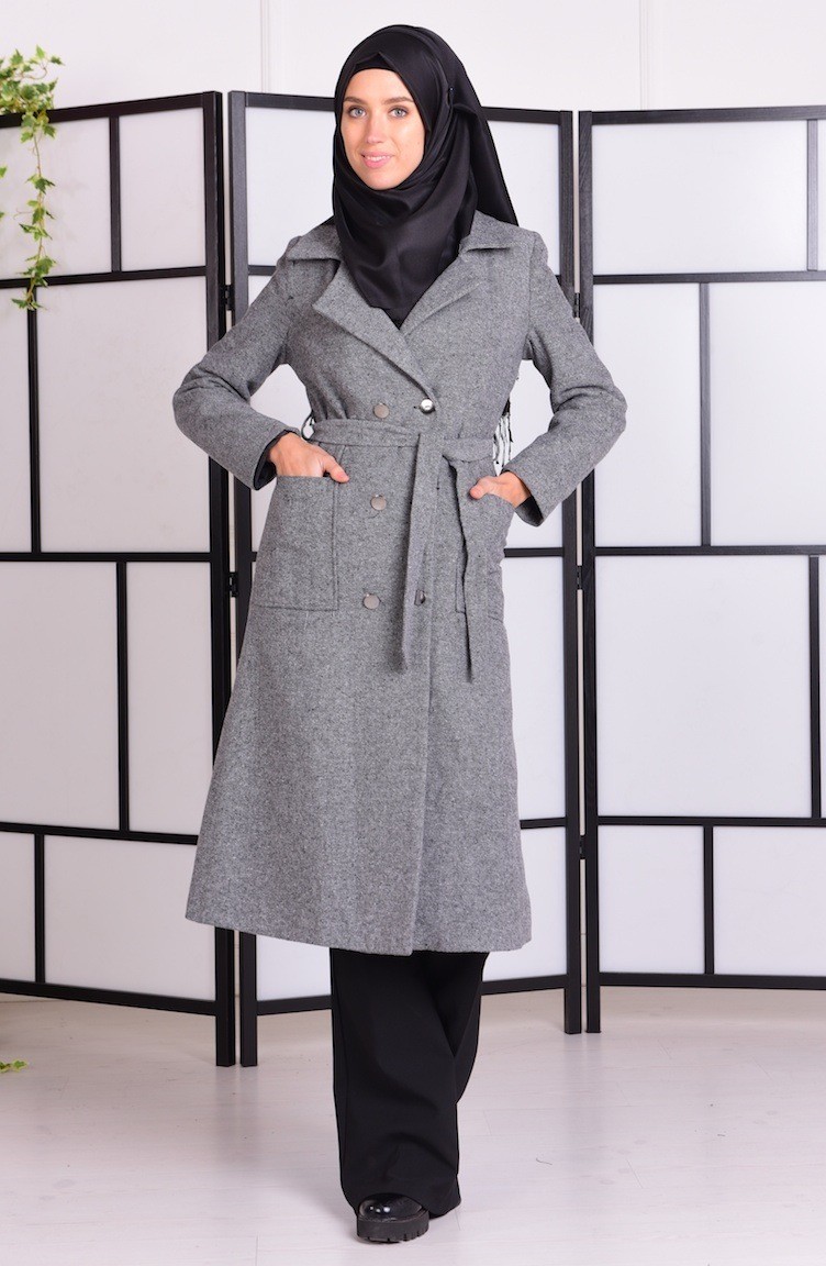 Dark Gray Cape 0159-02 | Sefamerve