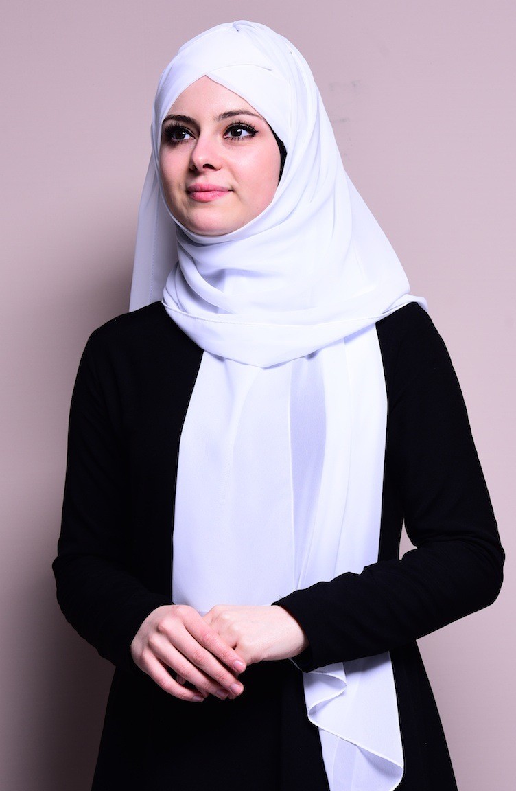 White Ready to Wear Turban 25 | Sefamerve