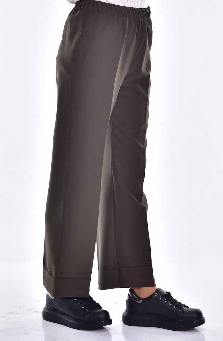 Dark Khaki Pants 6601-17 | Sefamerve