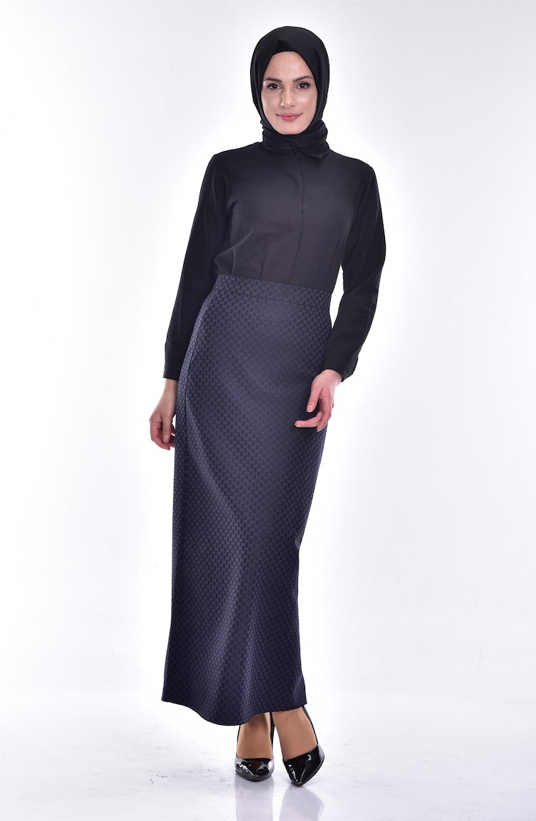 Navy Blue Rok 2034-04 | Sefamerve