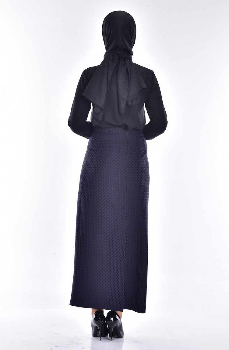 Navy Blue Rok 2034-04 | Sefamerve