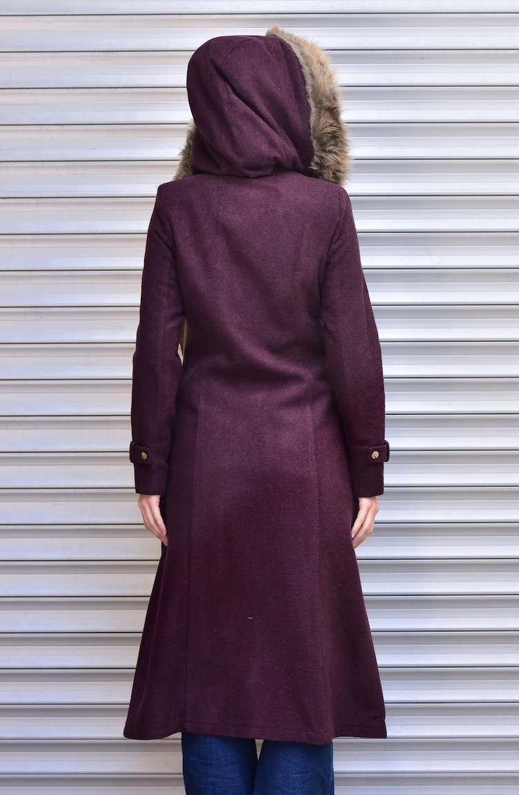Plum Coat 71143-02 | Sefamerve