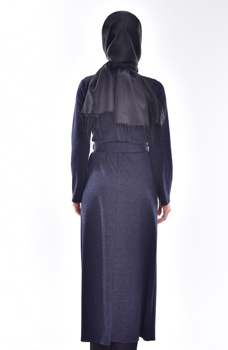 Navy Blue Mantel 4159-04 | Sefamerve