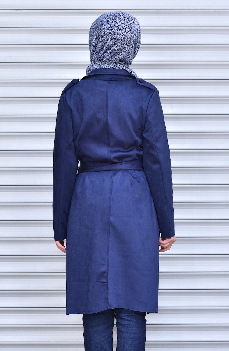 Navy Blue Cape 0701-01 | Sefamerve
