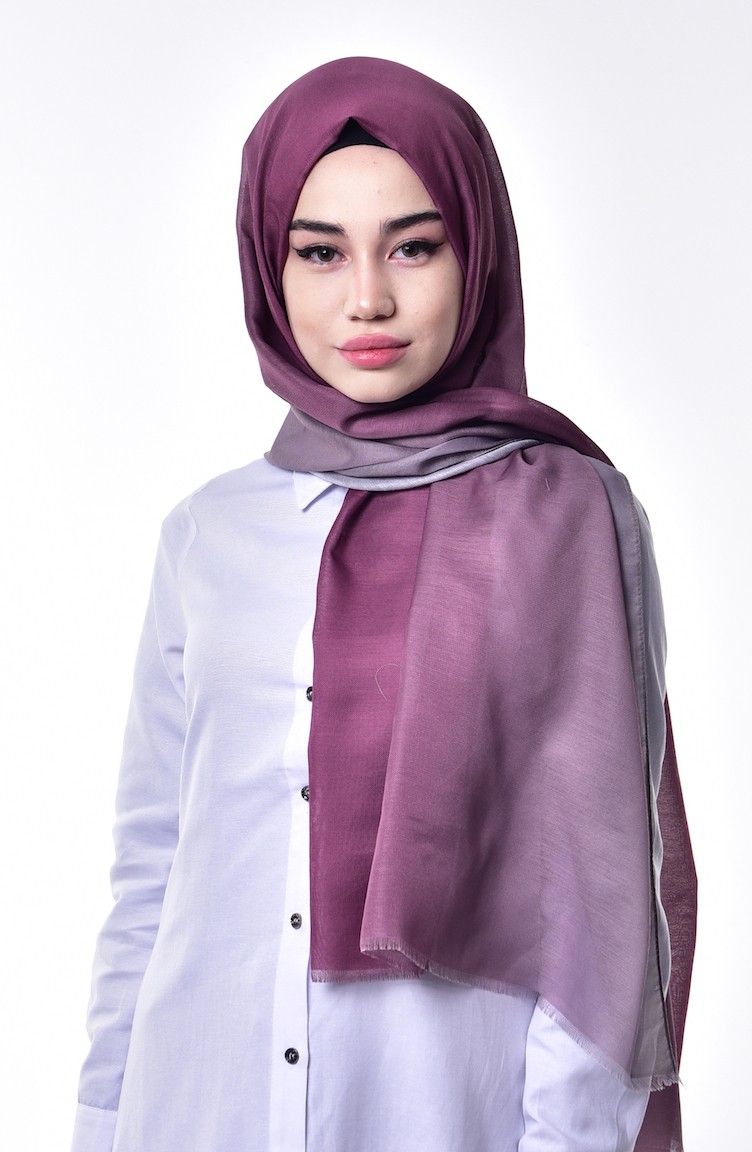 Dusty Rose Shawl 01 | Sefamerve