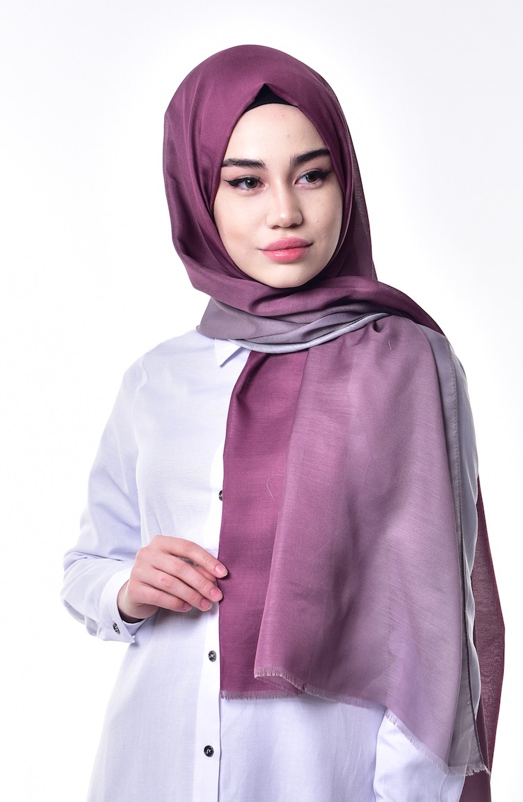 Dusty Rose Shawl 01 | Sefamerve