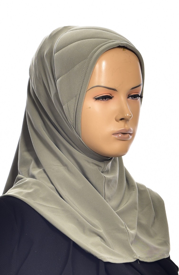 Fertige Kopftuch 1005-03 Khaki 1005-03 | Sefamerve