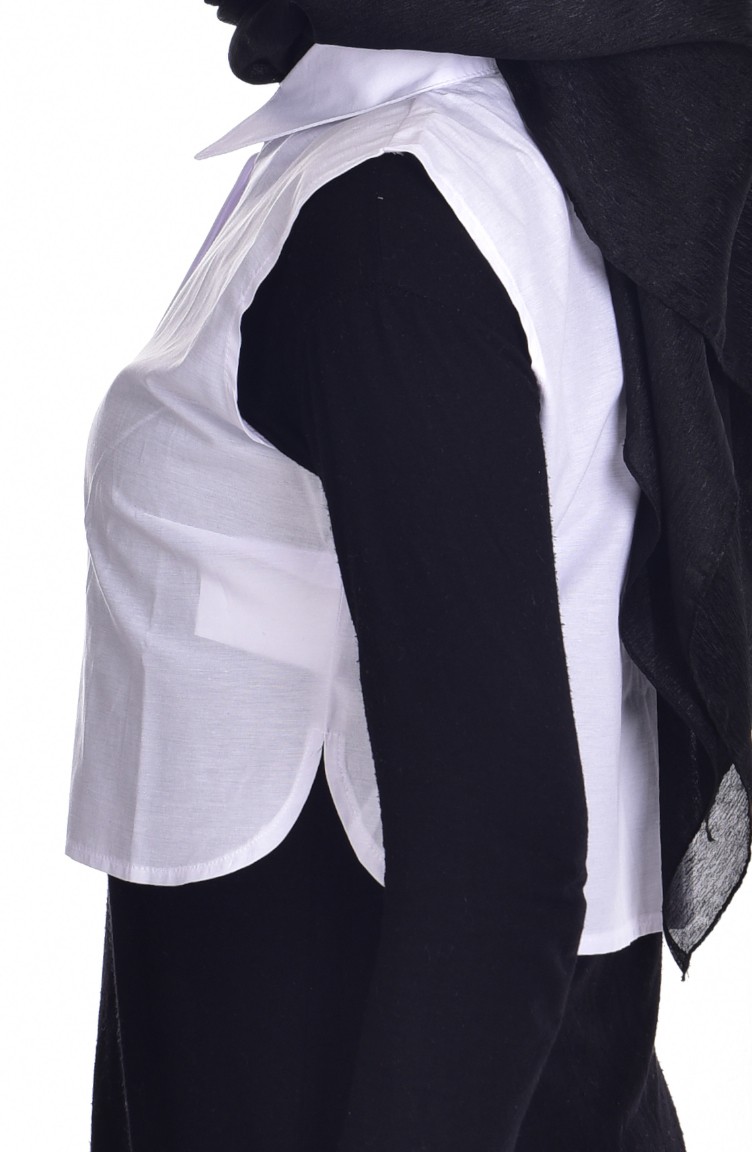 White Neck Cover 8043-02 | Sefamerve