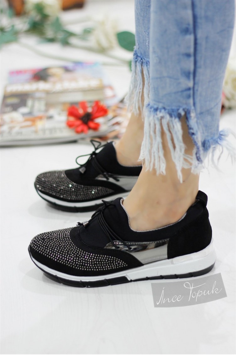 Black Sneakers 8YAZA0141004 | Sefamerve