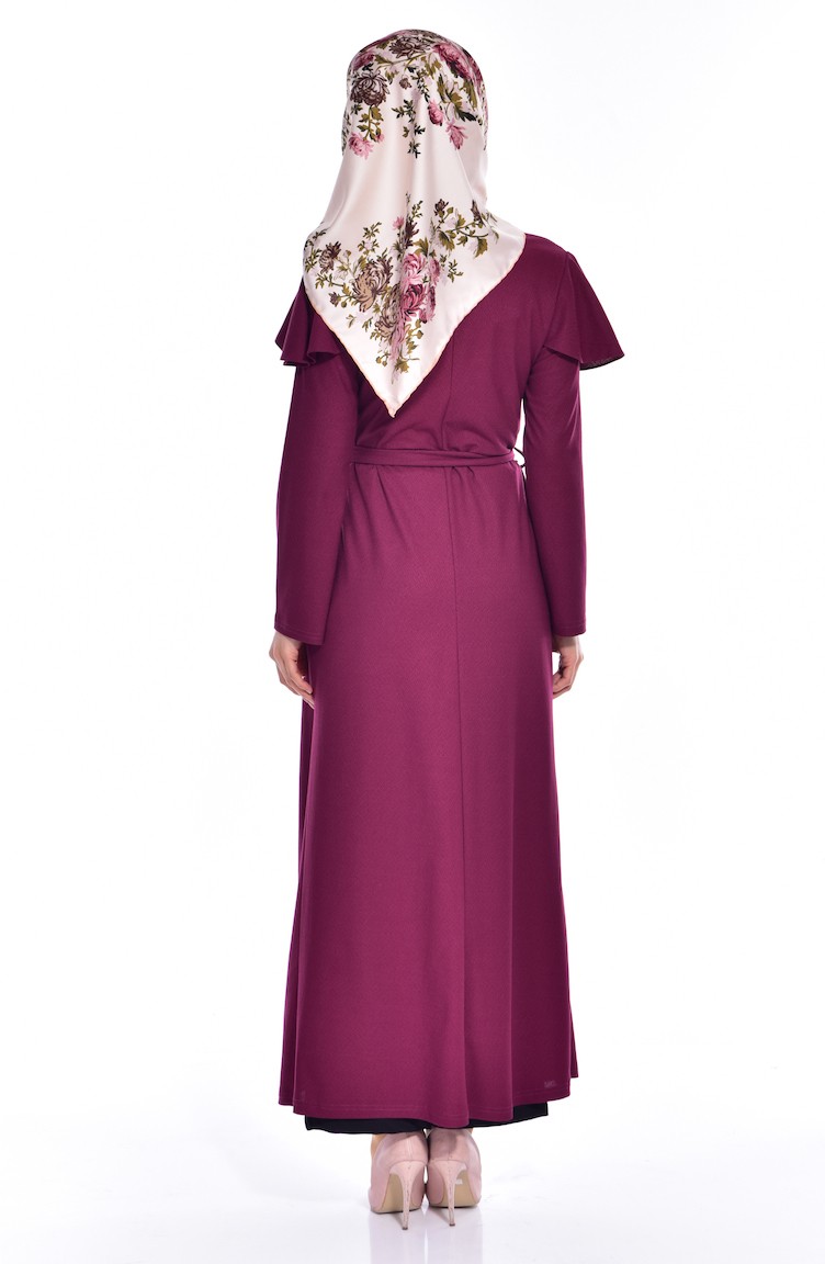 Fuchsia Abaya 5194-07 | Sefamerve