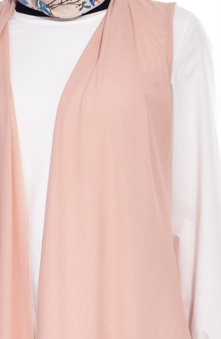 İncili Yelek 50168-04 Pudra | Sefamerve