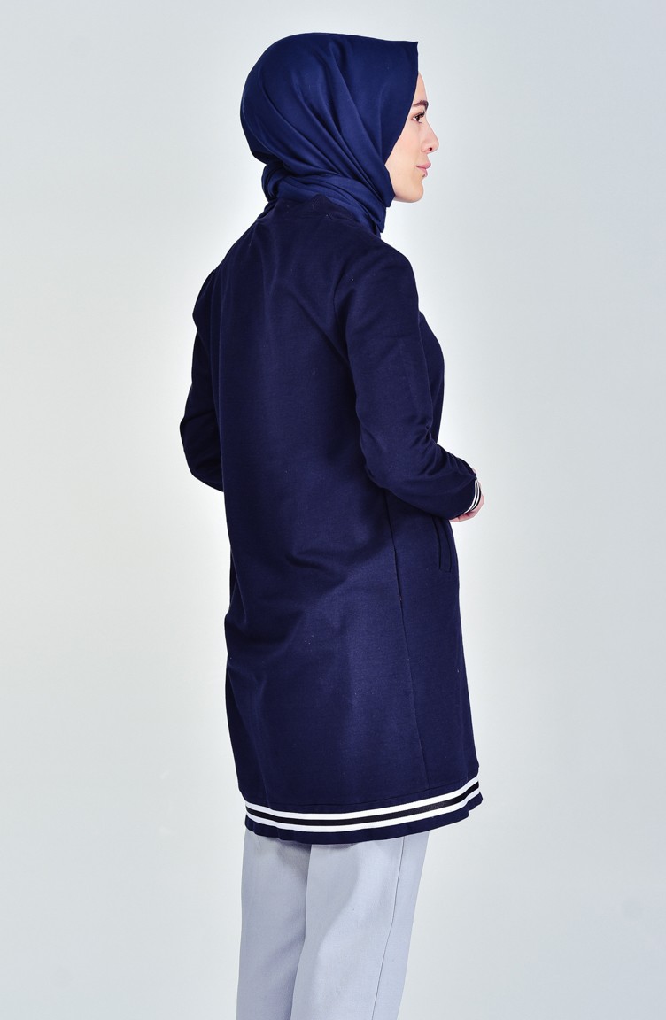 Navy Blue Mantel 8011-04 | Sefamerve
