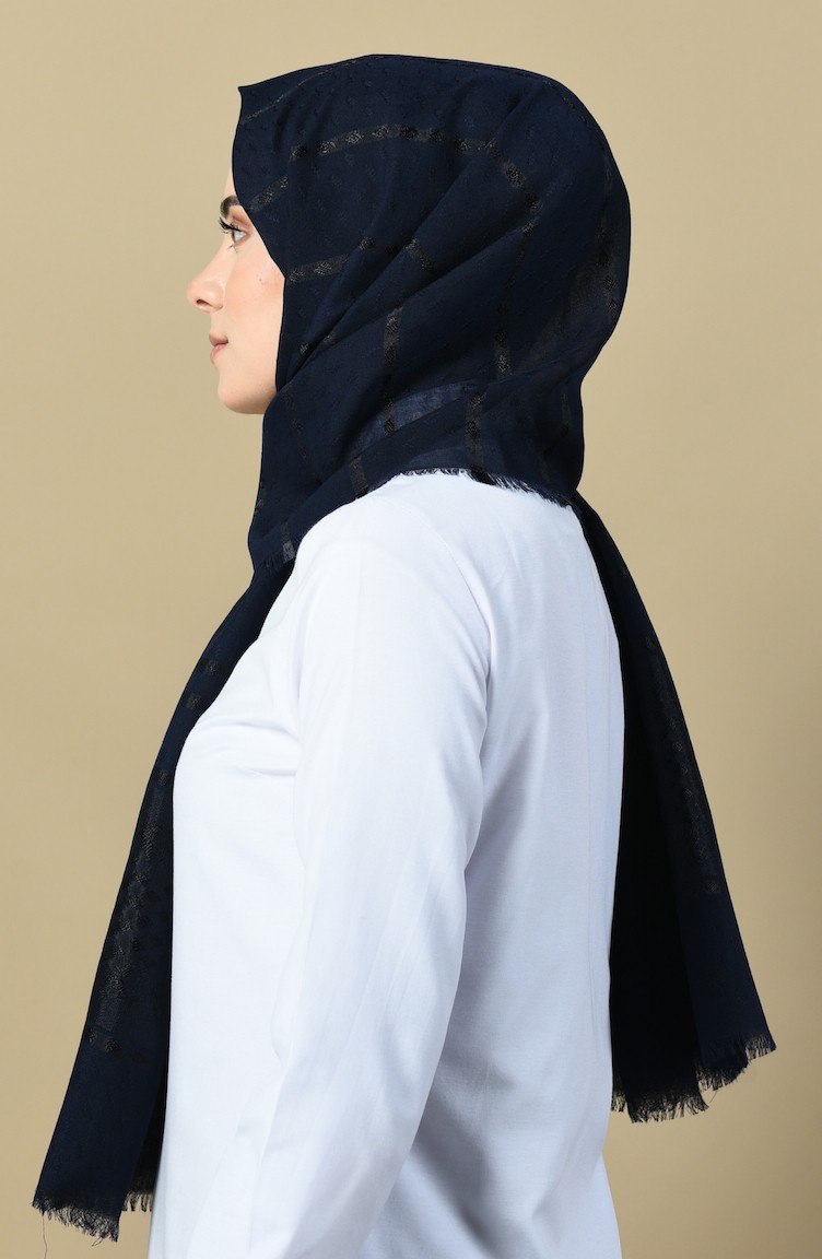 Navy Blue Shawl 200-101 | Sefamerve