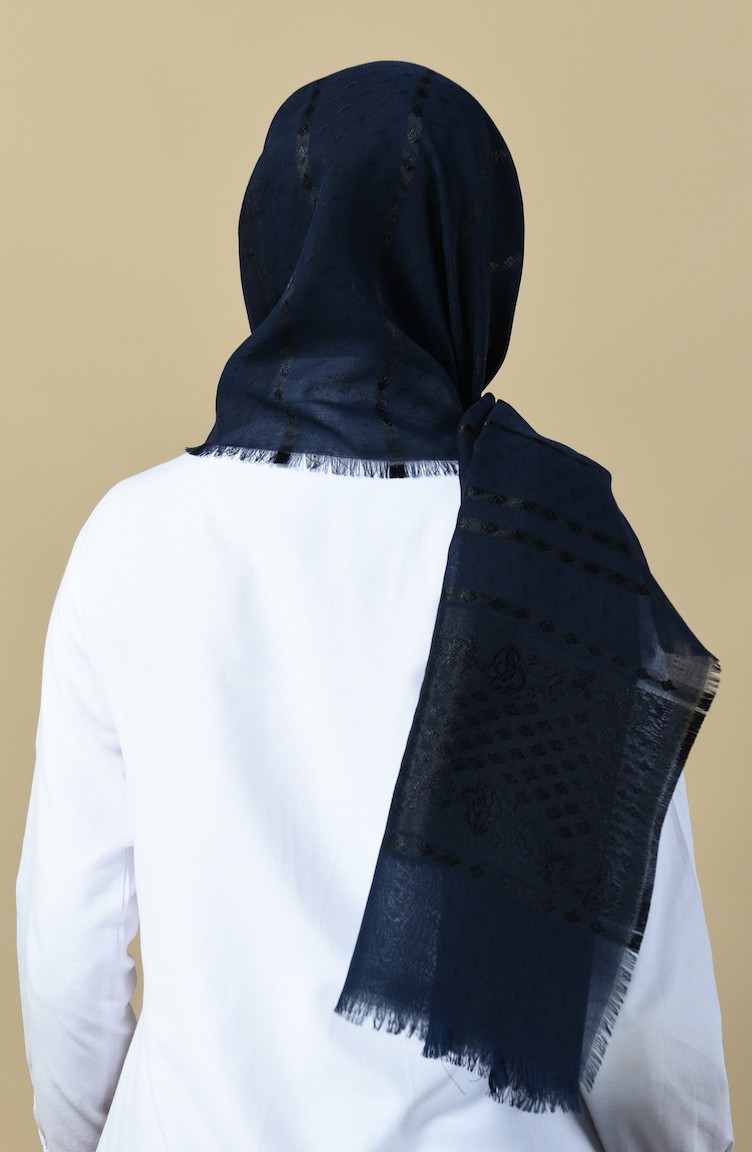 Navy Blue Shawl 200-101 | Sefamerve