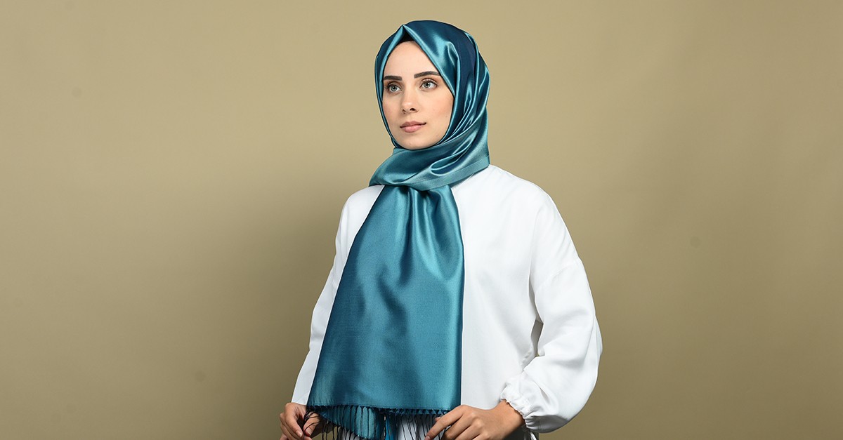 شال تافتا بترولي فاتح 13096 01 Sefamerve