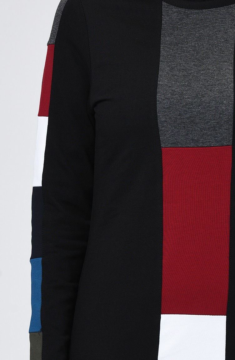 فستان أسود 99238-01 | Sefamerve