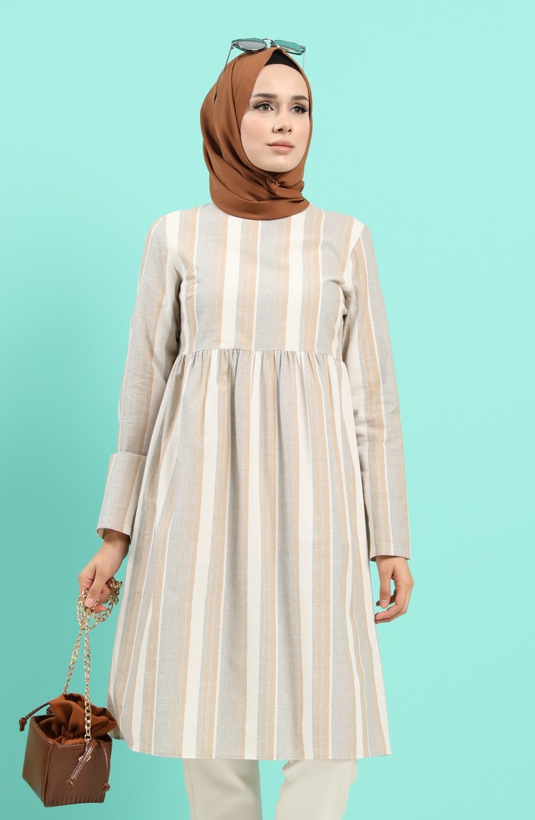 Cream Tunics 1148-01 | Sefamerve
