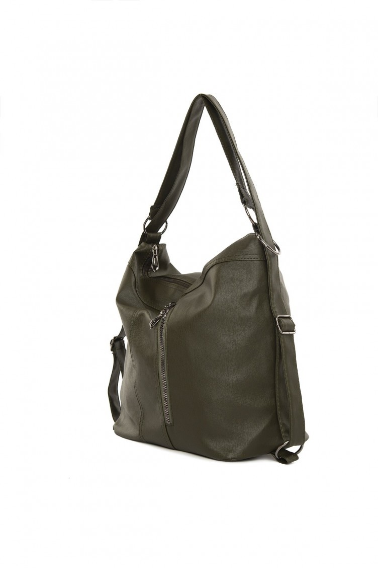 Khaki Shoulder Bags 87001900047554 | Sefamerve
