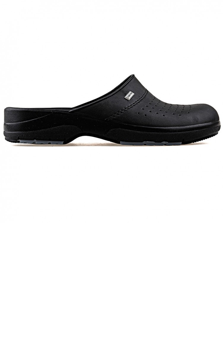 Black Summer Slippers 19SEZAYCEYO0005_B | Sefamerve