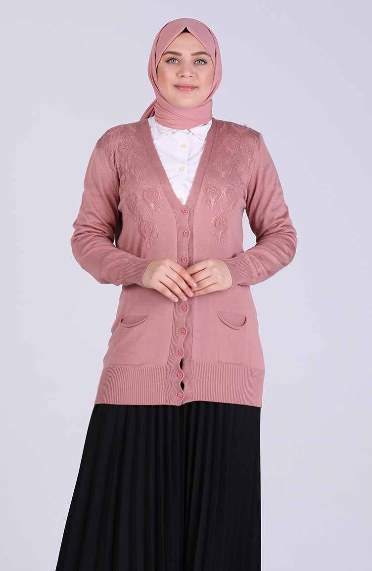 Dusty Rose Cardigans 0521-01 | Sefamerve