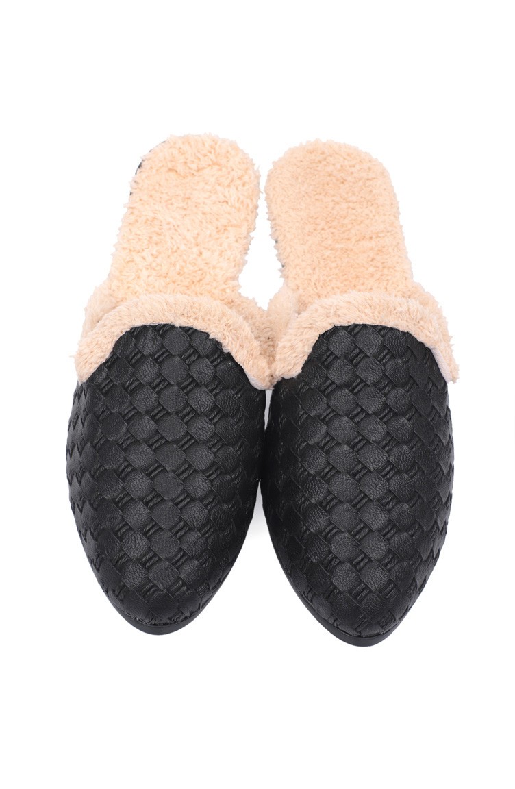 Chaussons Pour Femme Noir 87040 | Sefamerve