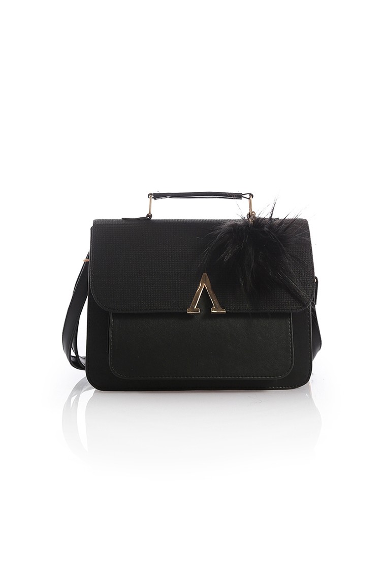Black Shoulder Bags 40Z-01 | Sefamerve