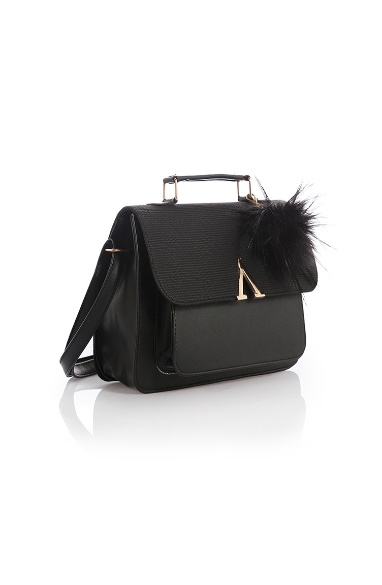 Black Shoulder Bags 40Z-01 | Sefamerve