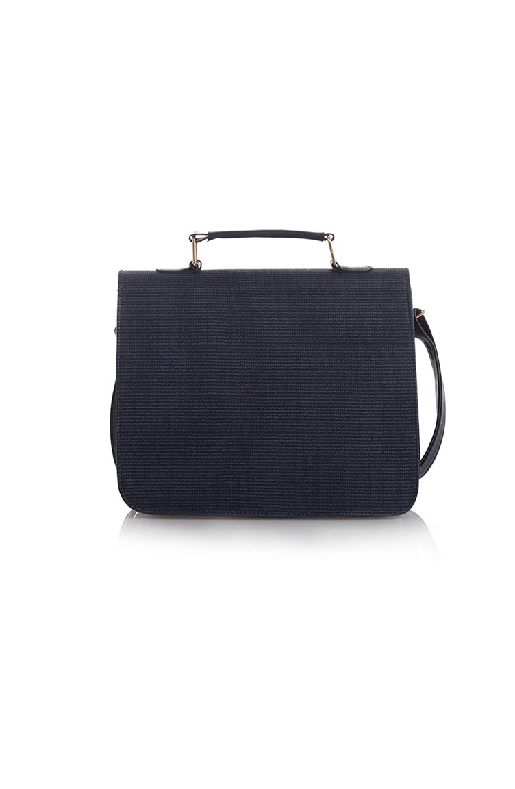 Navy Blue Shoulder Bags 40Z-03 | Sefamerve