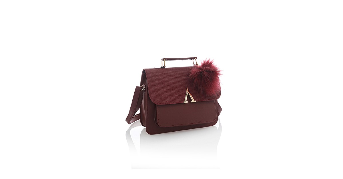 Claret red Shoulder Bag 40Z-04 | Sefamerve
