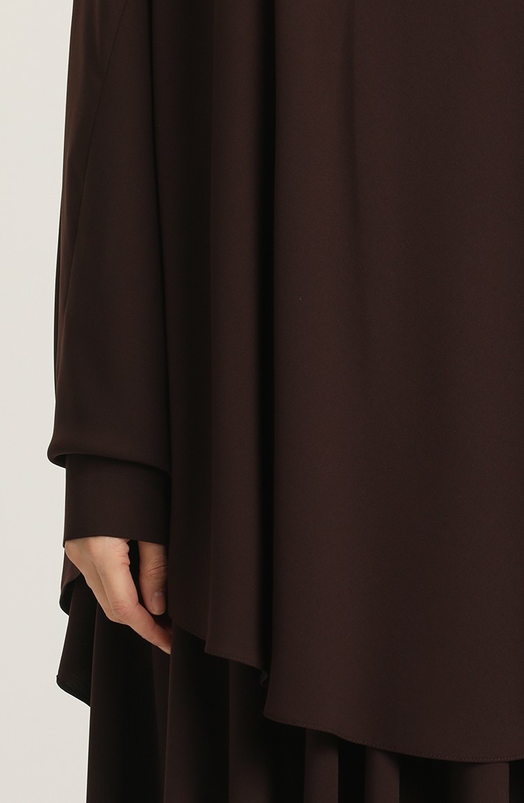 Brown Burqa 0001-06 | Sefamerve