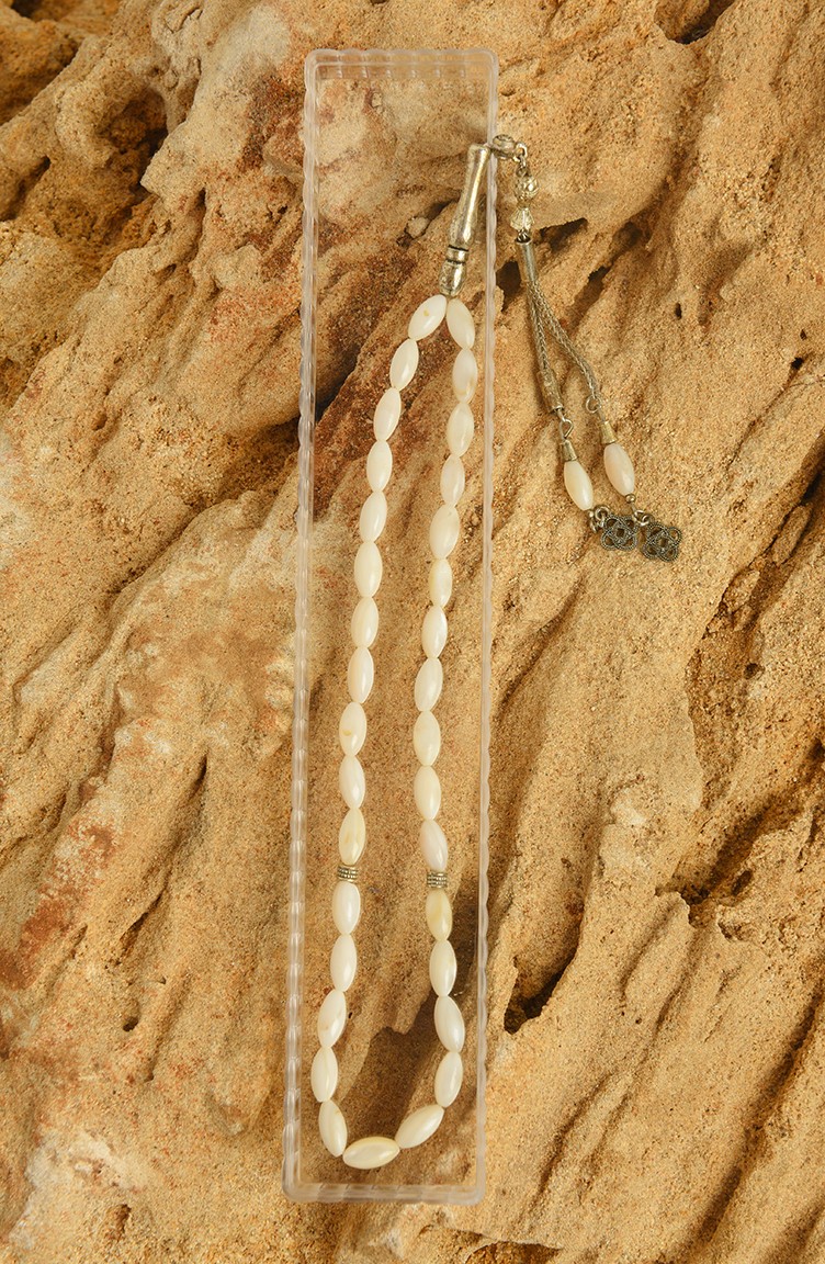 Chapelets Musulman Blanc 0052-01 | Sefamerve