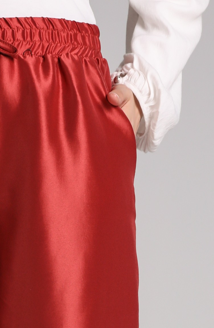 Brick Red Pants 0156-13 | Sefamerve