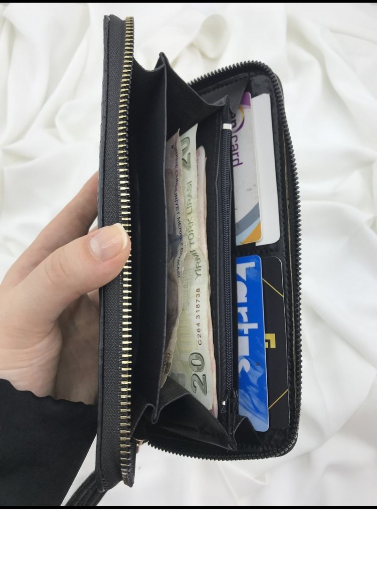Black Wallet 001203.SIYAH | Sefamerve