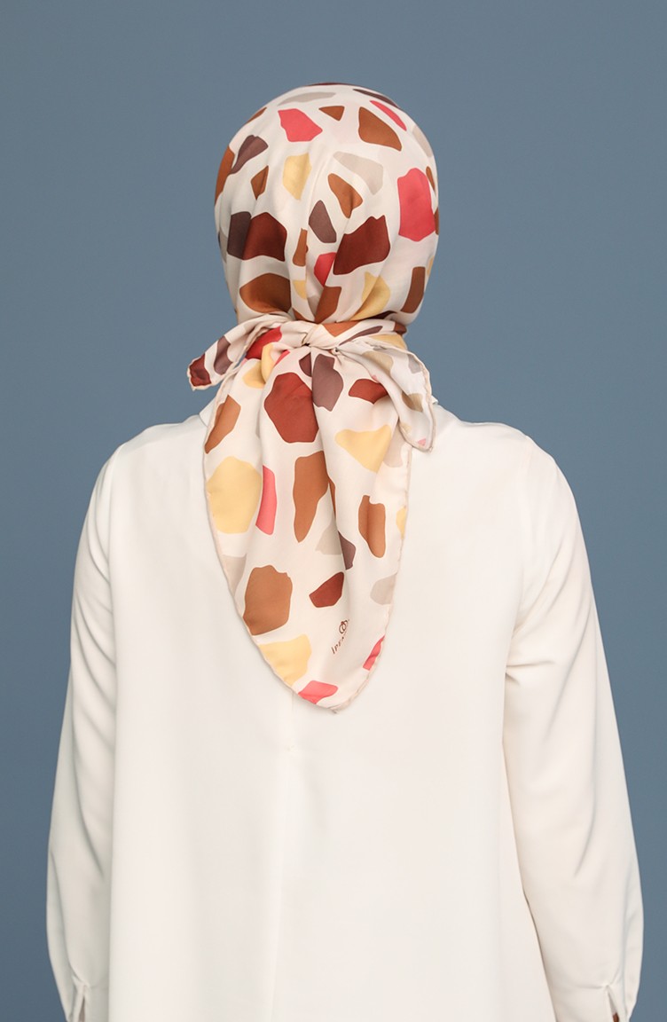 Light Brown Scarf 40070-28 | Sefamerve