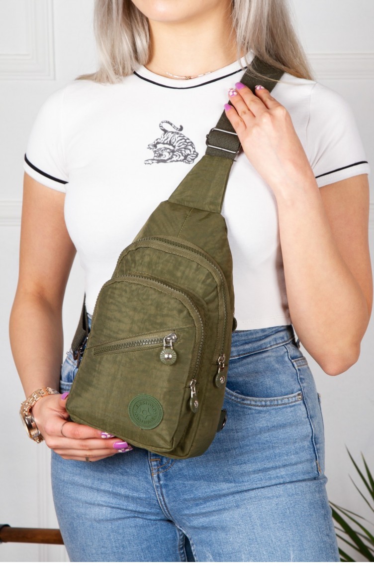 Khaki Shoulder Bags 7301030110976 | Sefamerve