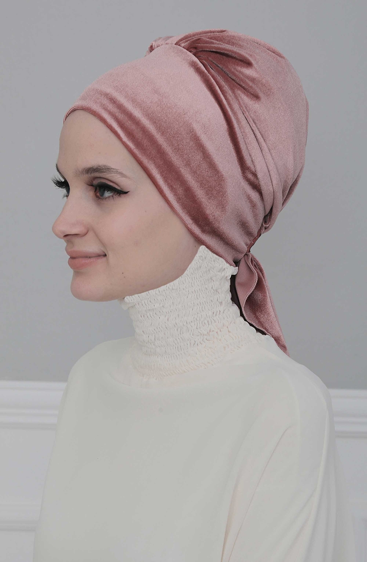 Beige-Rose Bonnet 49K-01 | Sefamerve