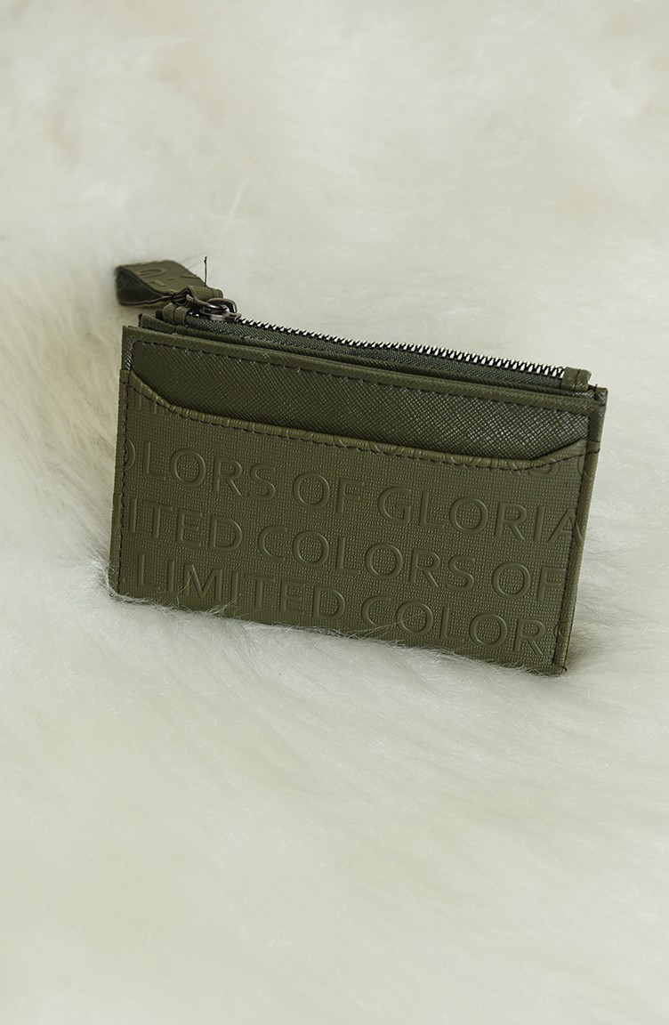 Khaki Wallet 1632-04 | Sefamerve