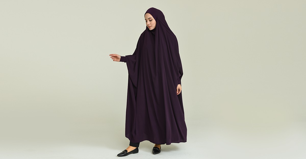 Purple Burqa 0006-01 | Sefamerve