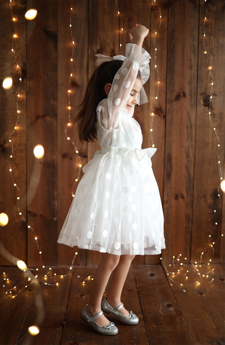 Robe Enfant Blanc 01 | Sefamerve