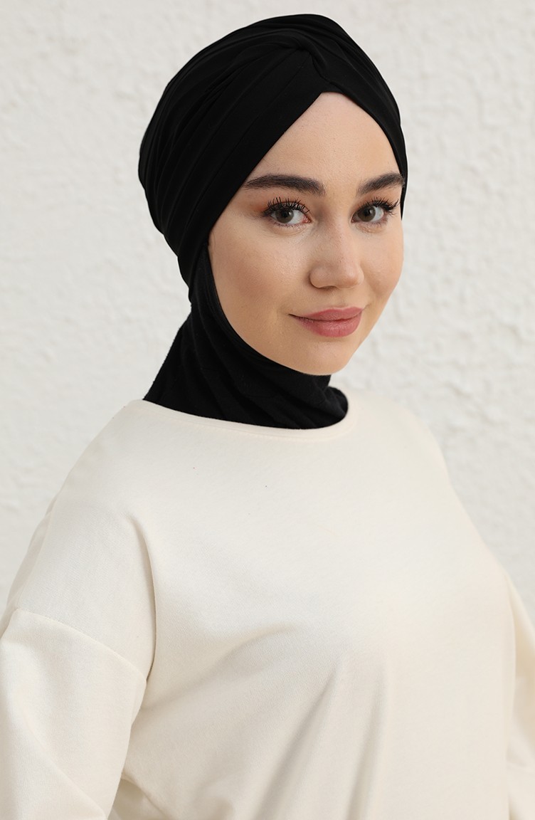 Black Underscarf 0049-14 | Sefamerve