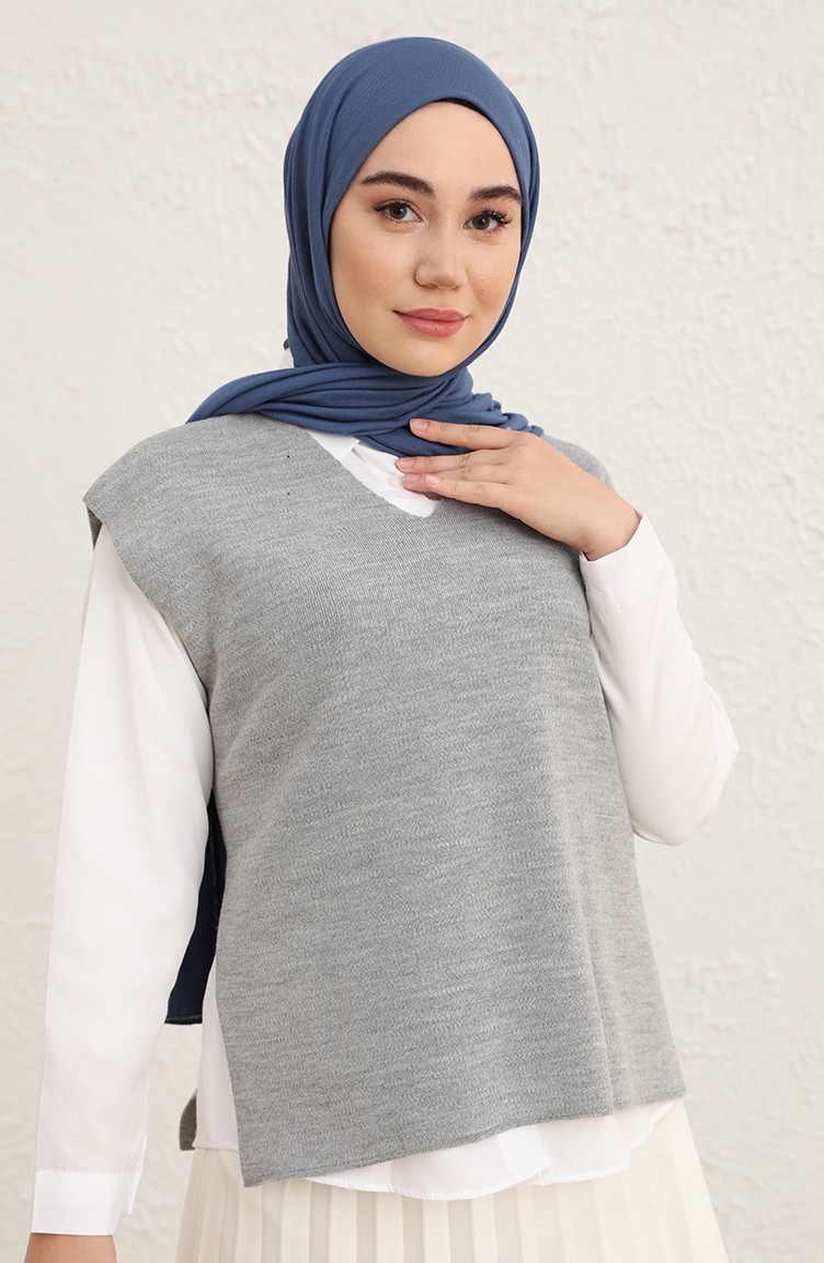 Gray Shirt 1021-008 | Sefamerve