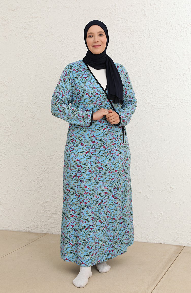 Robe de Prière Bleu 0001C-01 | Sefamerve