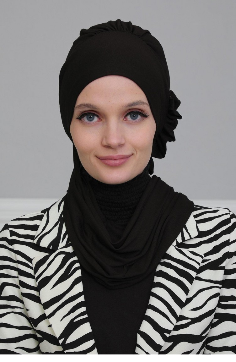 Black Ready to Wear Turban 8314 | Sefamerve