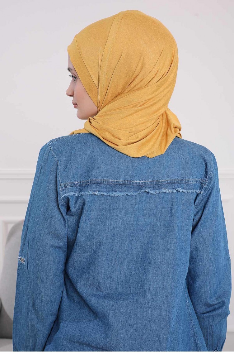 Mustard Ready to Wear Turban 174 | Sefamerve
