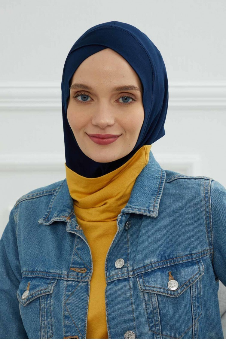 Navy Blue Underscarf 42 | Sefamerve