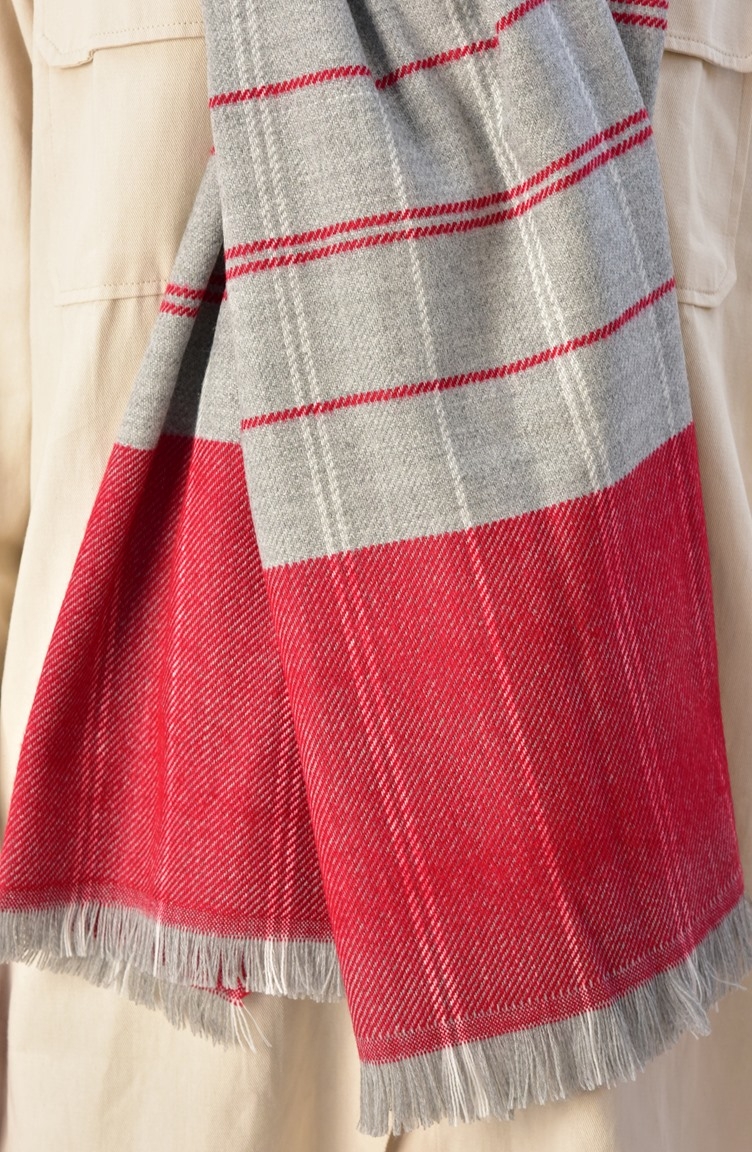 Rot Schal 000035-02 | Sefamerve