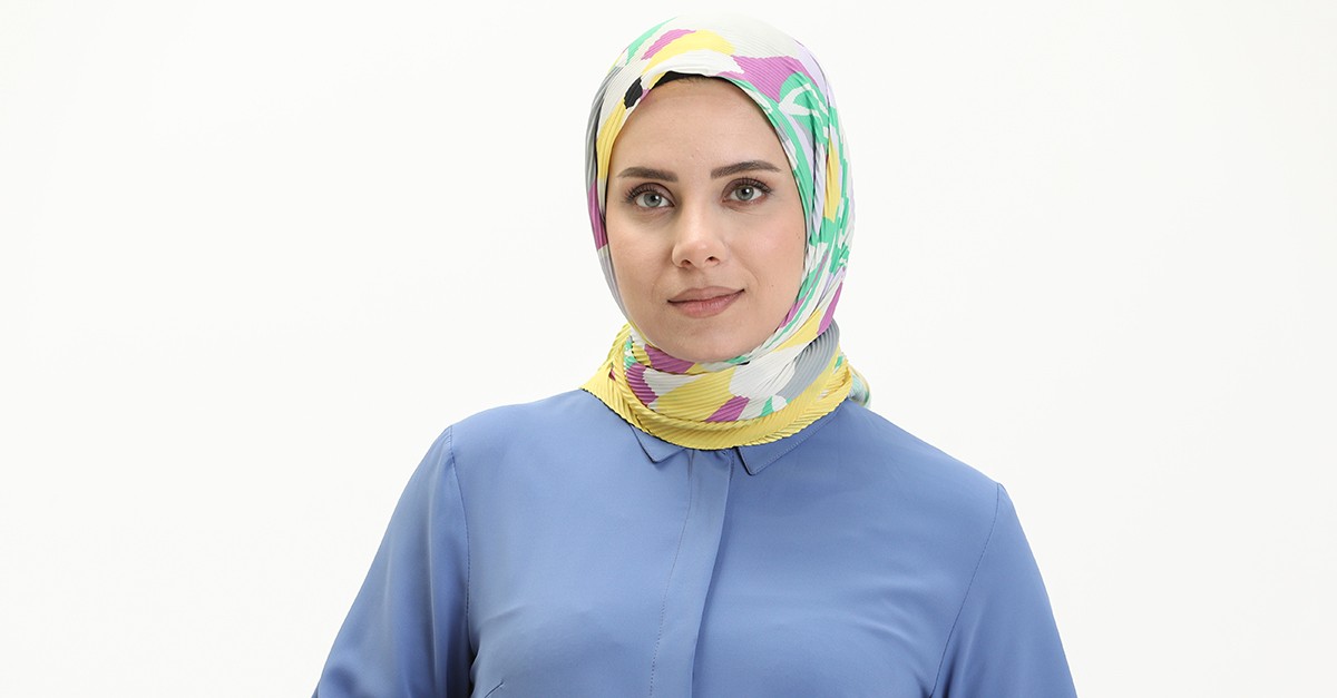 وشاح أخضر حشيشي 1130-05 | Sefamerve