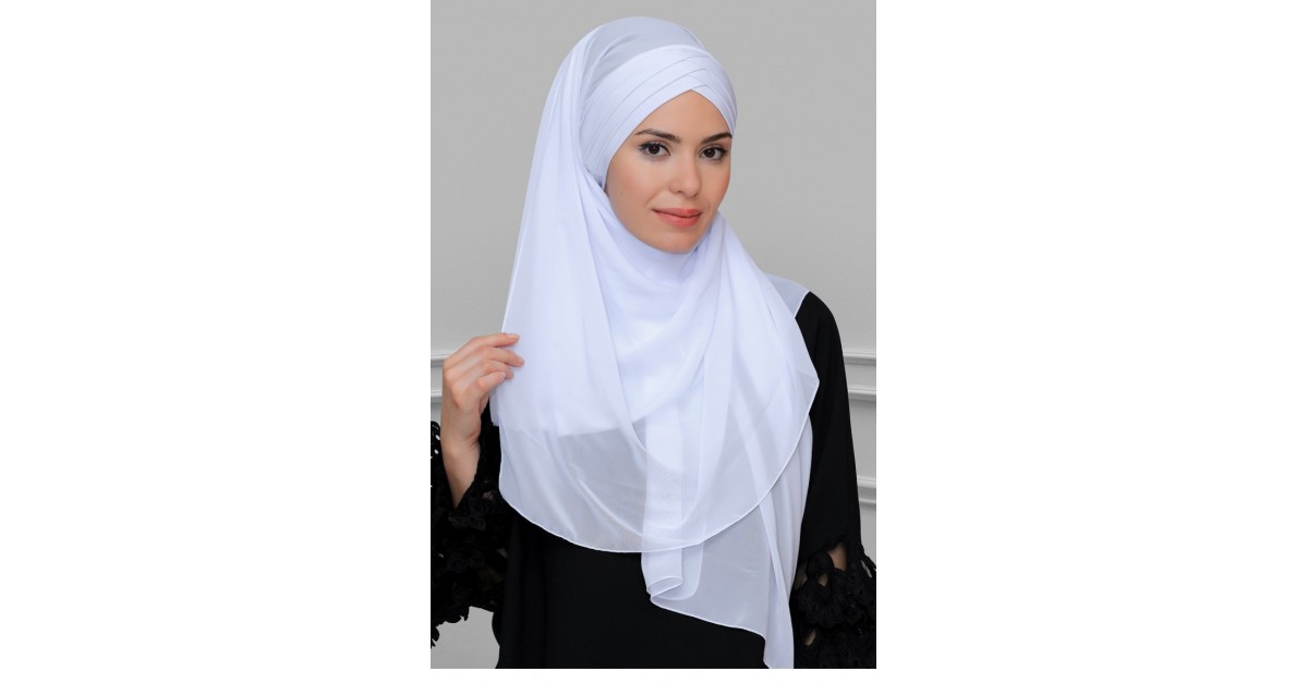 White Shawl 1561 | Sefamerve