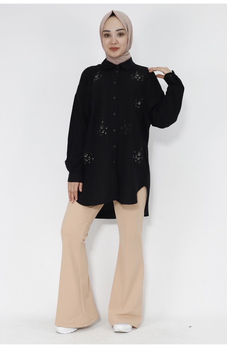 Black Shirt 29632-04 | Sefamerve